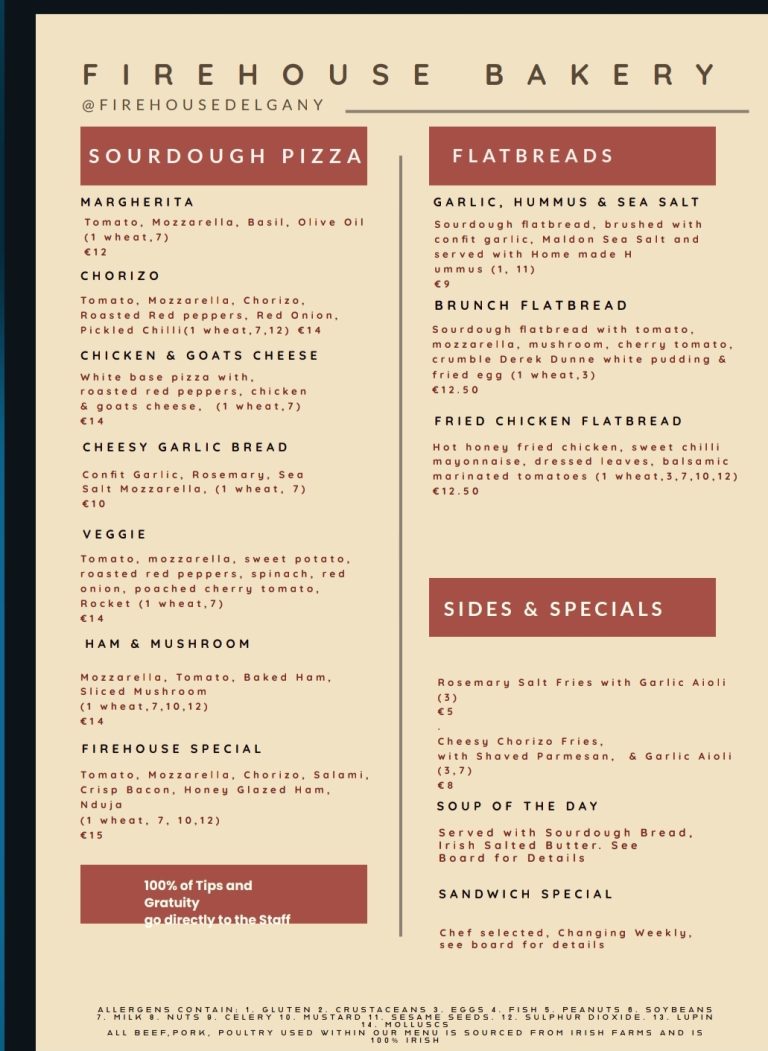 Cafe Bakery - Firehouse Bakery